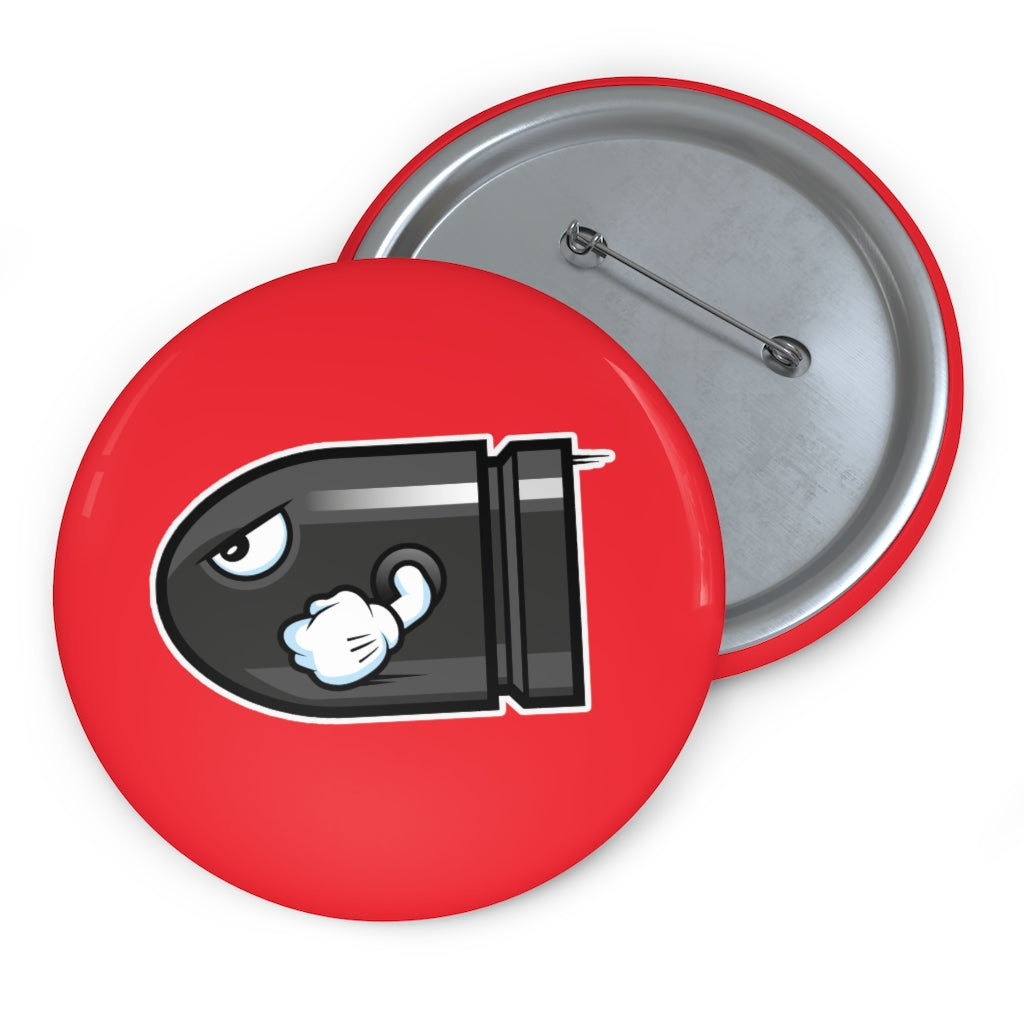 Bullet Custom Pin Buttons – Enkreprinte